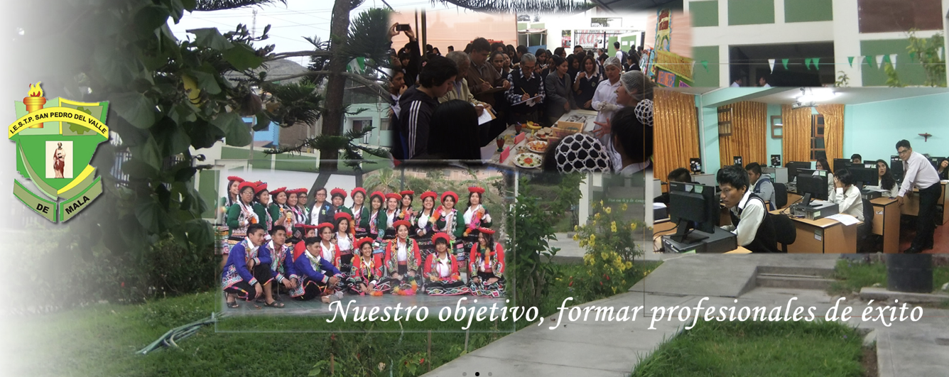 Página Principal | Plataforma Virtual IESTP SAN PEDRO DEL VALLE DE MALA